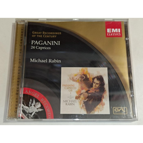 好音悅 Michael Rabin 拉賓 Paganini 24 Caprices 帕格尼尼 24首隨想曲 EMI - 文本齋 二手CD ...