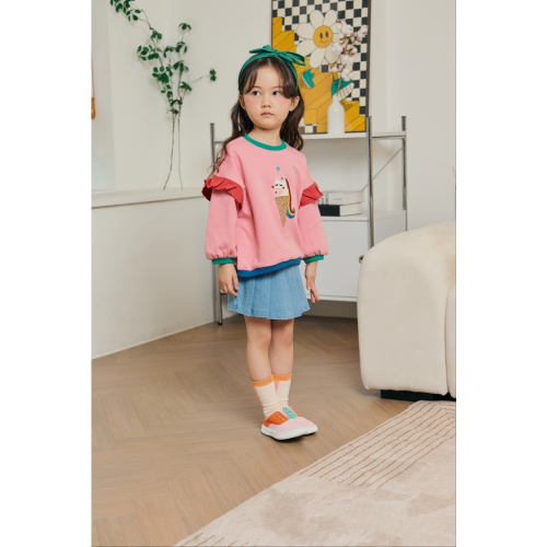 Mimico春季小馬荷葉上衣 - Mini kids - iOPEN Mall