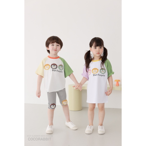 COCO RABBIT 夏季企鵝上衣/連身裙 - Mini kids - iOPEN Mall