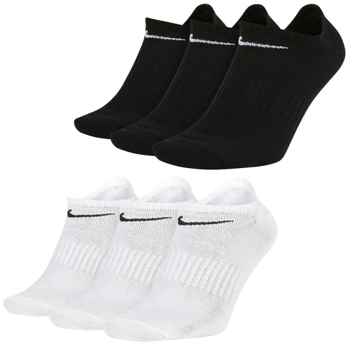 【3組=9雙 $712】Nike 襪子 短襪 薄款 【運動世界】SX7678-010/SX7678-100 - 運動世界