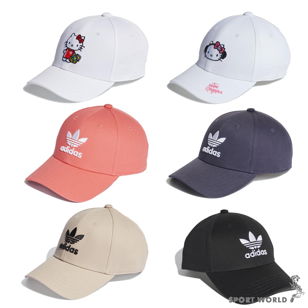 【下殺45折】Adidas 老帽 帽子 Hello Kitty 純棉【運動世界】 - 【運動世界 Sportworld】 - iOPEN Mall