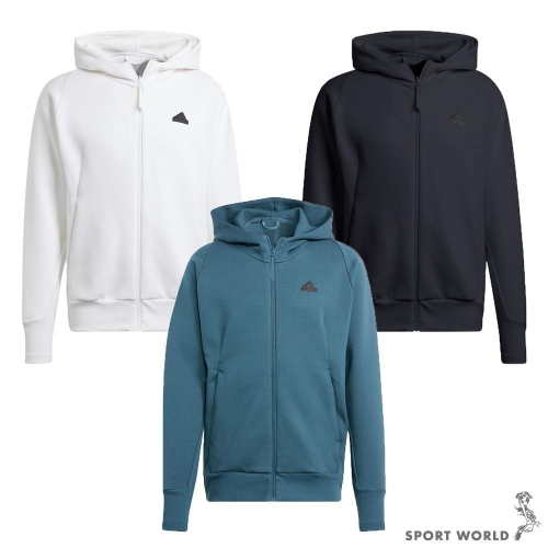 Adidas 連帽外套 男裝 拉鍊口袋 Z.N.E.棉質【運動世界】IN5092/IN5089/IN5087 - 【運動世界 ...