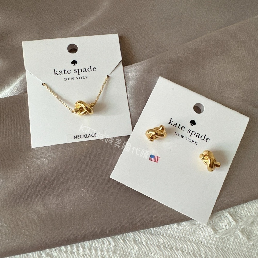【Kate s pade】經典 米妮 珍珠 黑桃 桃心 扭結 垂墜款 耳環 項鍊 手鍊 - KJJ賊賊美國代購 - iOPEN Mall