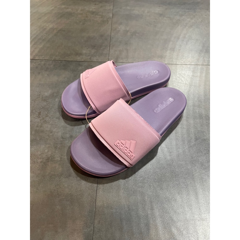 🌹斑馬團🌹Adidas 軟底拖鞋/女鞋/柔軟/經典/粉嫩色/搶手/百搭/舒適/時尚/潮流/必備單品/IF8656 - 斑馬團 - iOPEN Mall