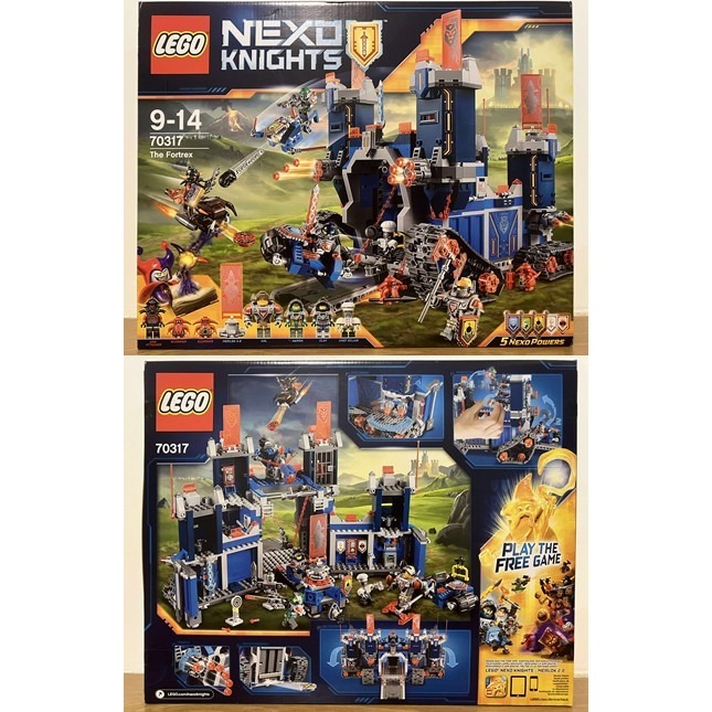 ⋐HJ㍿⋑ 樂高 LEGO 70317+70324 NEXO KNIGHTS 未來騎士團 移動城堡+梅洛克2.0圖書館 - ⋐HJ㍿⋑ ...