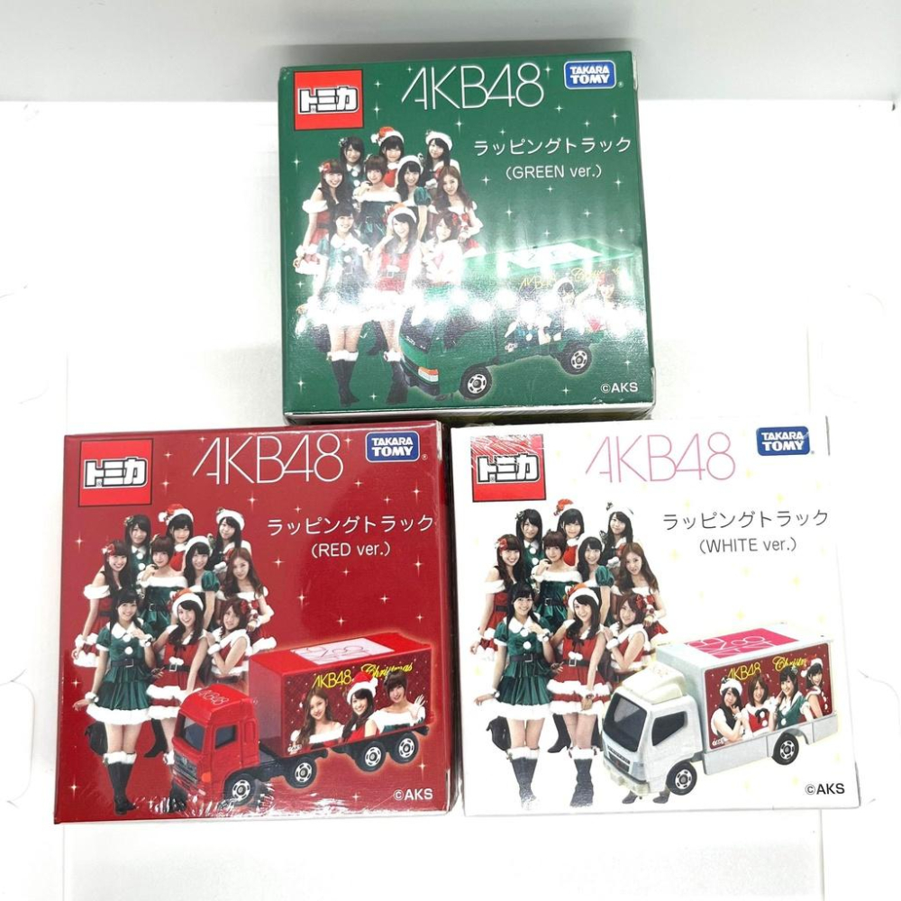 Tomica 多美 AKB48 貨櫃車 紅 白 綠 宣傳車 - Switch 李阿寶的店