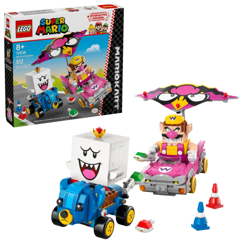 【群樂】盒組 LEGO 72038 瑪利歐賽車 - 瓦利歐與害羞幽靈王 - 群樂(專營樂高盒組、人偶、場景) - iOPEN Mall
