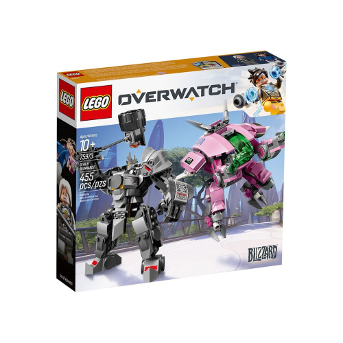 【較長備貨】LEGO 樂高 75973 鬥陣特攻 D.Va 萊因哈特 機甲 暴雪 全新未拆 盒況隨機 - 樂玩 樂高專賣