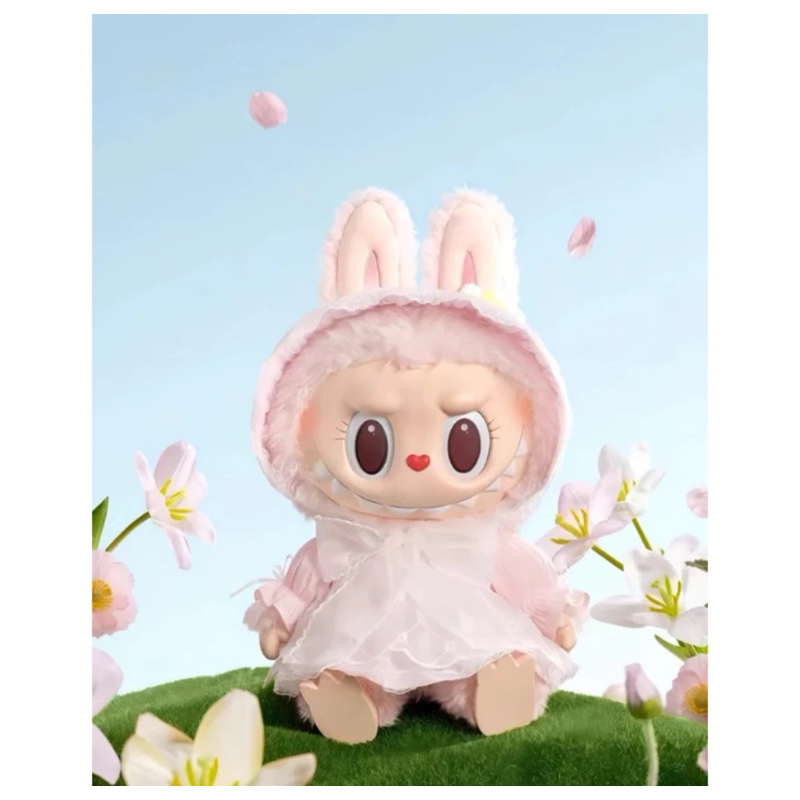 泡泡瑪特 Mokoko 甜心系列 春日花花 二代 搪膠毛絨公仔 掛件 Popmart Labubu 樂園限定款 - 好運小舖 - iOPEN Mall