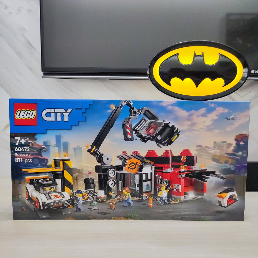【吳凱文∣林口】全新 LEGO 60472 樂高 CITY系列 廢車場和汽車 起重機 粉碎機 - Kevinwutoys & 樂高 LEGO ...