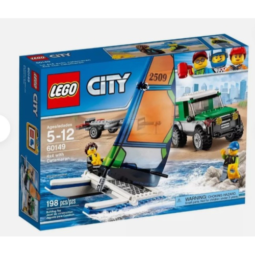 LEGO 城市系列 60149 4x4越野車和雙體帆船 - 琴旋樂高手 - iOPEN Mall