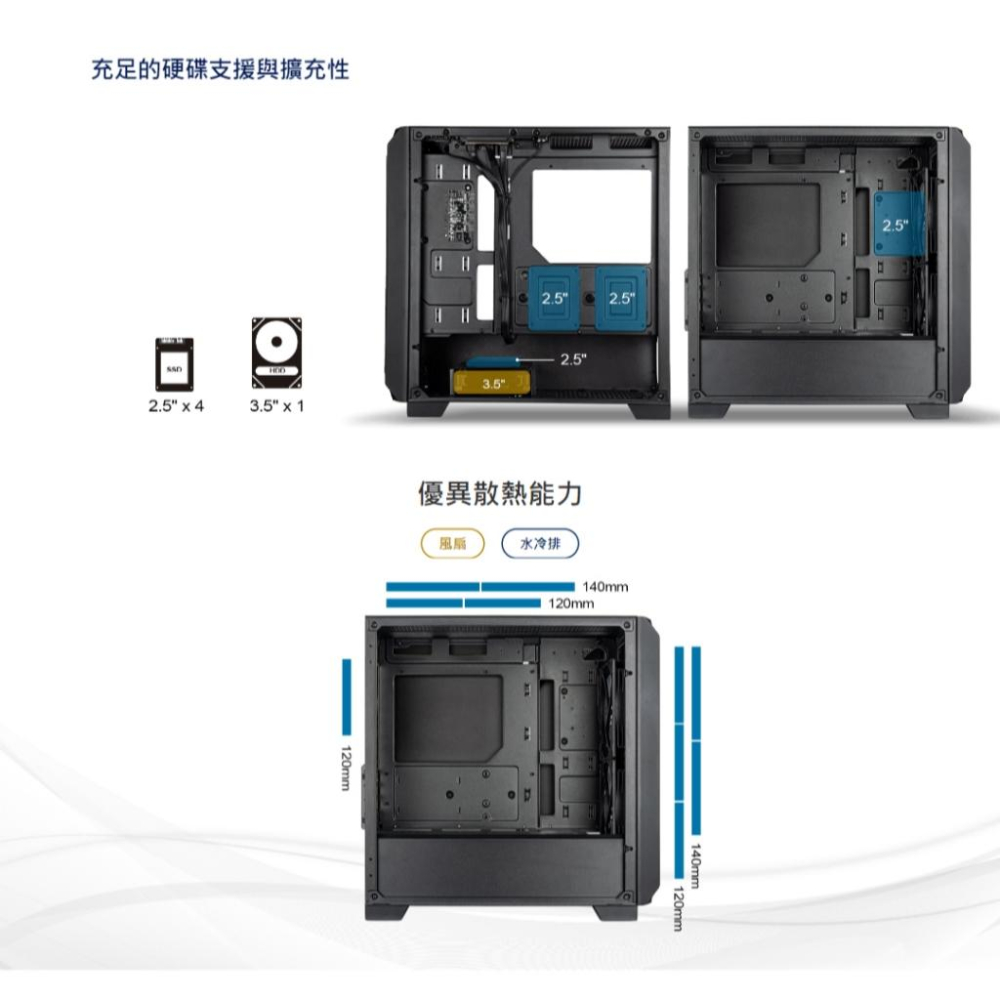 SilverStone 銀欣 FARA 312X－M-ATX 電腦機殼 卡長365/U高173/3x預裝風扇 光華 - 光華商場 3C專賣店 ...