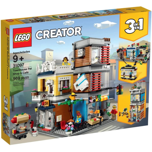 頑聚殿 樂高 LEGO 31097 創意 CREATOR 寵物店和咖啡廳 全新現貨 - 頑聚殿 - iOPEN Mall
