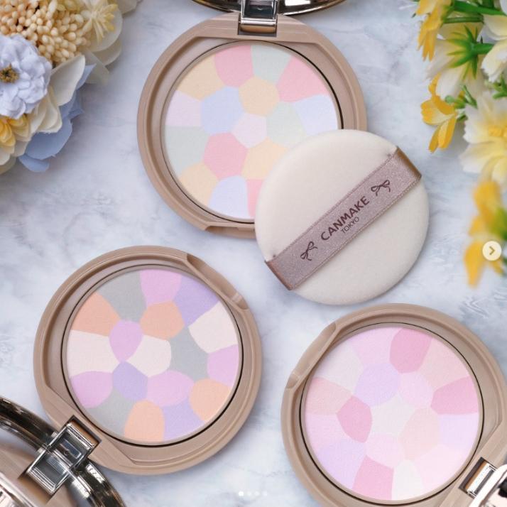 【現貨在台，當日寄出】🌞NANA極品🌈 最新款 CANMAKE 5色 棉花糖蜜粉餅 Abloom 03 02 01 - NANA極品 - iOPEN Mall