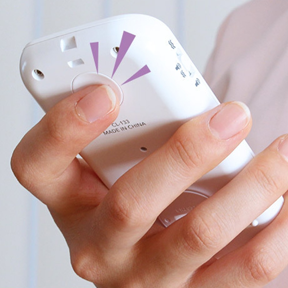 outdoor家事專科 日本 dretec 震動響鈴/計算&計時器&時鐘 三合一 附掛繩 多用途 白 CL-133WT - outdoor家事專科 - iOPEN Mall