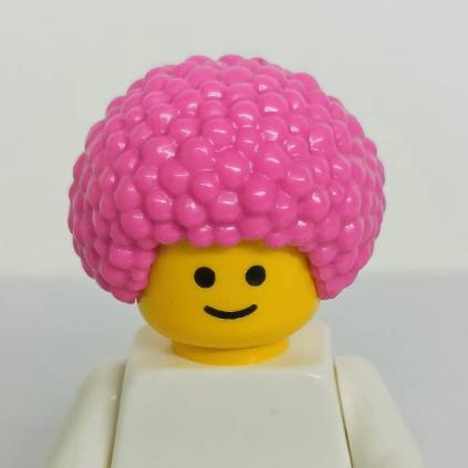 特殊34 頭飾 爆炸頭 小丑 頭髮 綠 黃 亮粉 87995 配件 正版LEGO - 樂高人偶小舖 - iOPEN Mall
