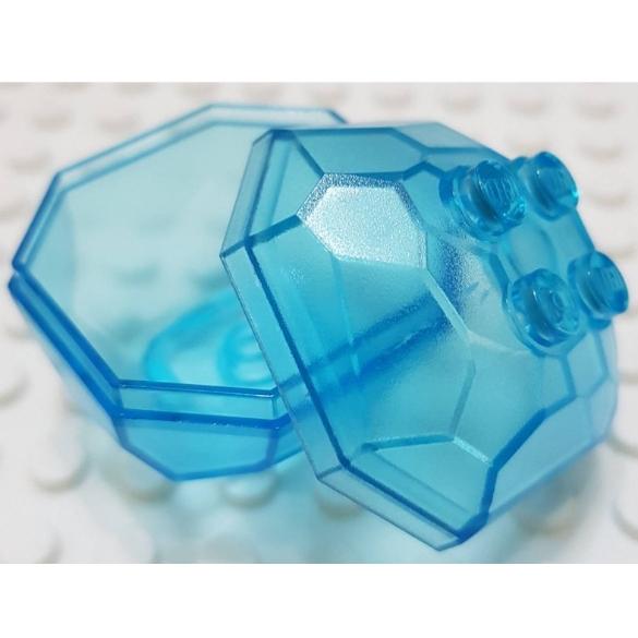 正版LEGO 冰塊 巨石 岩石 忍者3029430293 透明淺藍色 上+下 一顆 配件 - 樂高人偶小舖