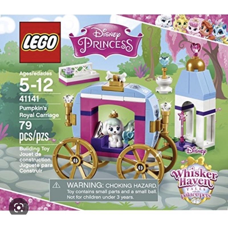 正版 LEGO 41141 迪士尼 公主 灰姑娘 南瓜皇家馬車 寵物 只有零件包 無盒無說明書無貼紙 - 樂高人偶小舖 - iOPEN Mall