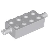 正版LEGO 零件 車軸 淺灰 2X4 BRICK 6249 - 樂高人偶小舖 - iOPEN Mall