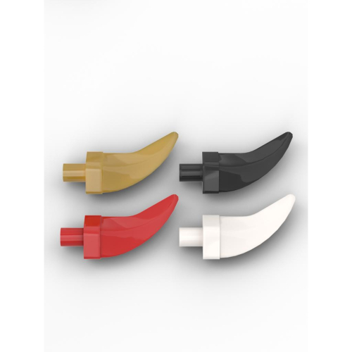 正版樂高LEGO 大獸牙 87747 獸牙 獸角 牙齒 大角 刺 倒鉤 大爪子 零件 - 樂高人偶小舖 - iOPEN Mall