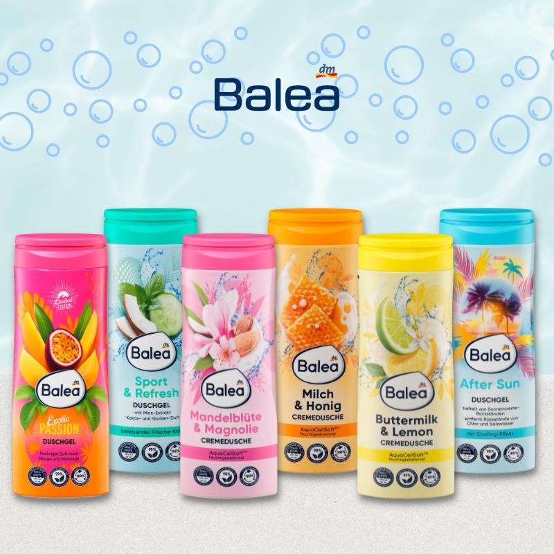 【現貨】德國 DM Balea 沐浴露 300ml 花香沐浴露 香氛沐浴露 果香 溫和 香草 沐浴 洗澡 清潔 - 好德小舖 - iOPEN Mall