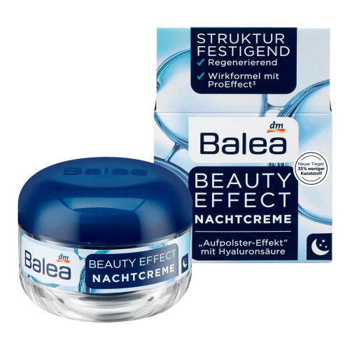 德國 Balea 芭樂雅 玻尿酸保濕晚霜 50ml / DM (DM006) - 德蔻 - iOPEN Mall