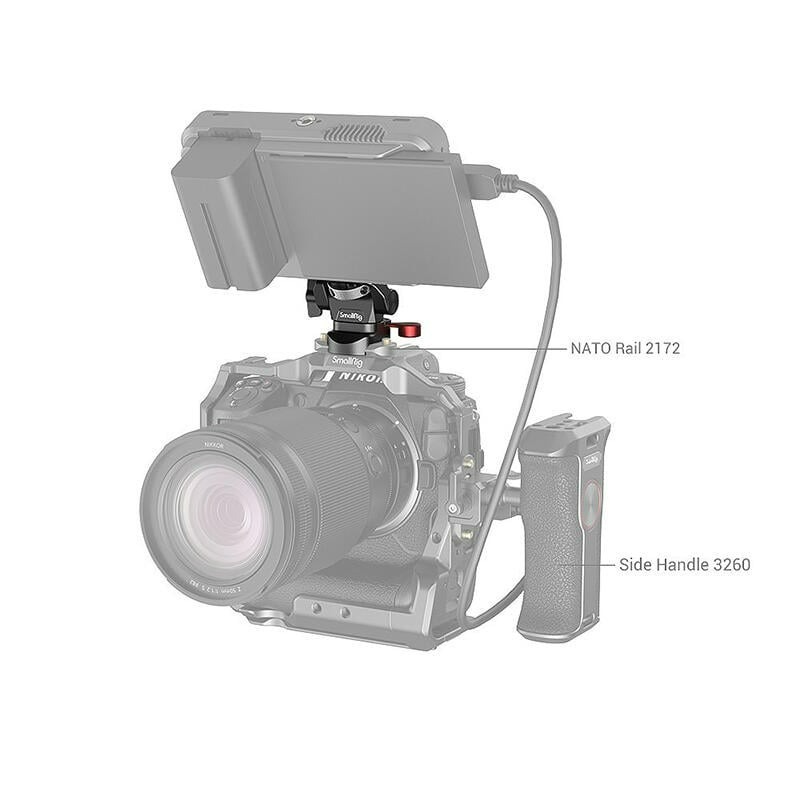 三重☆大人氣☆ SmallRig 2906 B 可調俯仰 旋轉 NATO Clamp 螢幕雲台 螢幕架 蝸牛雲台 - 大人氣網路、實體商店 ...