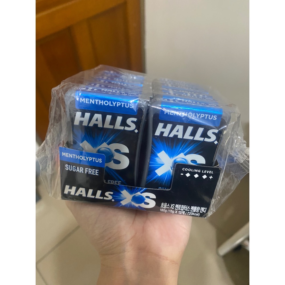 Halls XS 迷你無糖薄荷糖 15g 藍色 全新 現貨 快速出貨2025/05/07 - 艾瑪阿姨小賣部 - iOPEN Mall