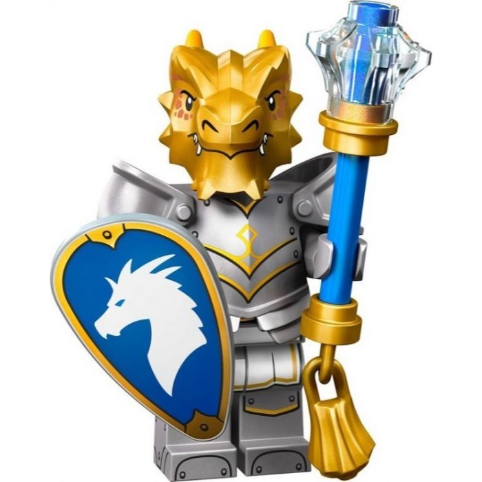 全新 樂高lego 71047 minifigures 龍與地下城 5號Dragonborn Paladin - randy的個人小舖 ...