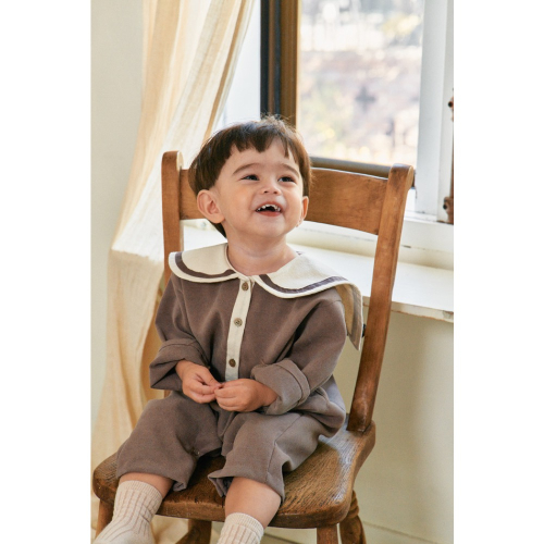 Bebenine水手連身爬服 - Honeybebe