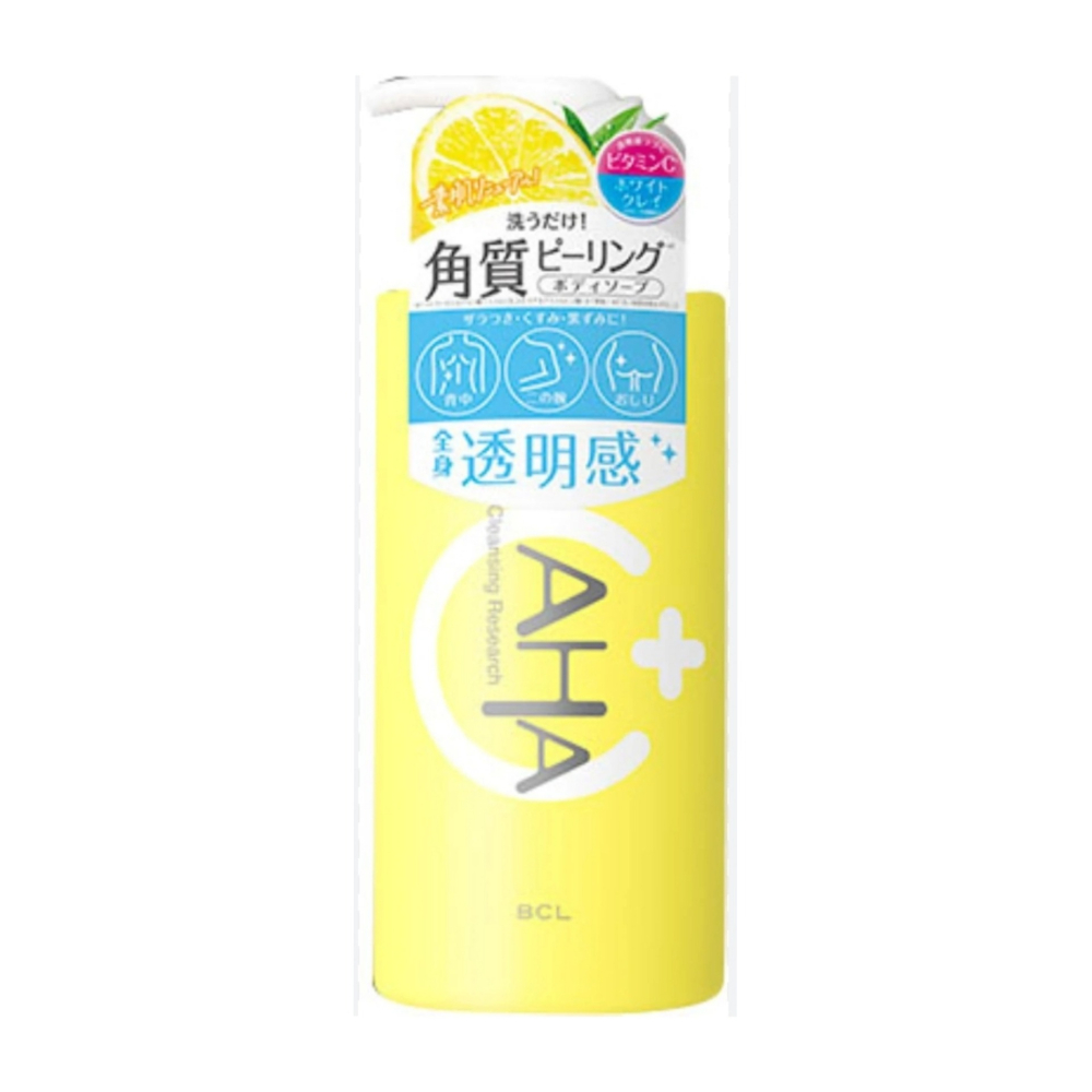 BCL SABORINO AHA 柔膚透亮沐浴乳480ml，市價：425元，下單前請先詢問貨量 - 綠野花園彩妝香水 - iOPEN Mall