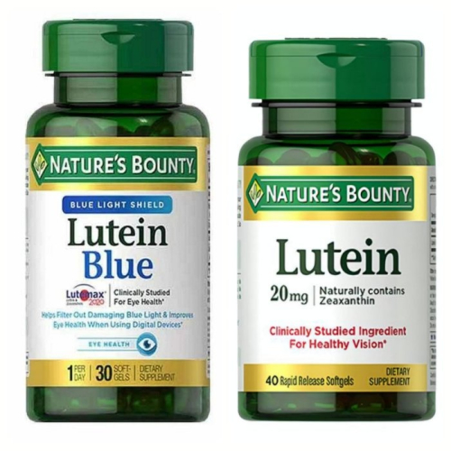 自然之寶葉黃玉米黃素原裝NATURE＇S BOUNTY BLUE LIGHT SHIELD Lutein Blue - 健康美海外購 ...