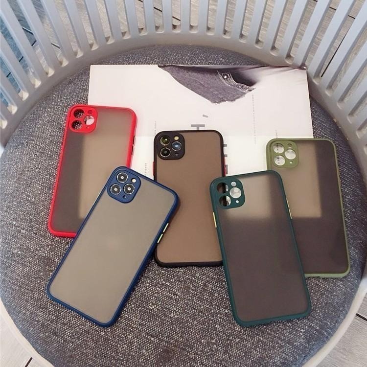 撞色手機殼 防摔殼適用iPhone11 Pro Max XR X XS iPhone8 Plus iPhone7 SE3 - 艾樂芬