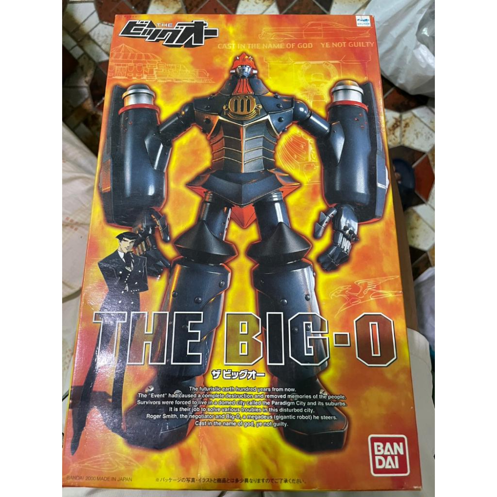 [山姆玩具城] THE BIG-O 機械收藏 BANDAI 全新組裝模型 絕版品 狀況不錯 - samchen - iOPEN Mall