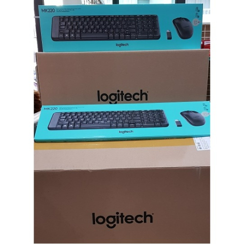 全新 含發票 羅技 MK220 2.4G 無線 LOGITECH MK-220 無線鍵盤 + 無線滑鼠組 台灣專用有注音 - MINTEC.HS