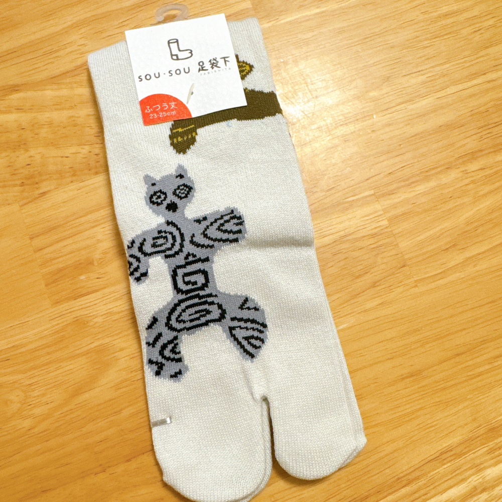 SOU SOU sousou 土偶 分趾襪 襪子 男女通用 普通長度 長襪 - 木木·仕事部屋 Mu Mu Studio - iOPEN Mall