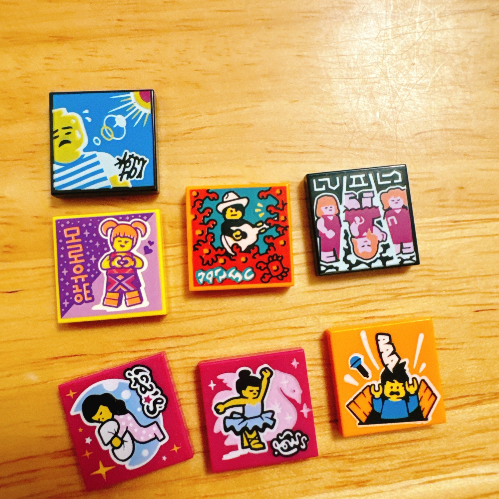 樂高 LEGO 零件 VIDIYO 43101 節奏 音樂 印刷磚 - 木木·仕事部屋 Mu Mu Studio - iOPEN Mall