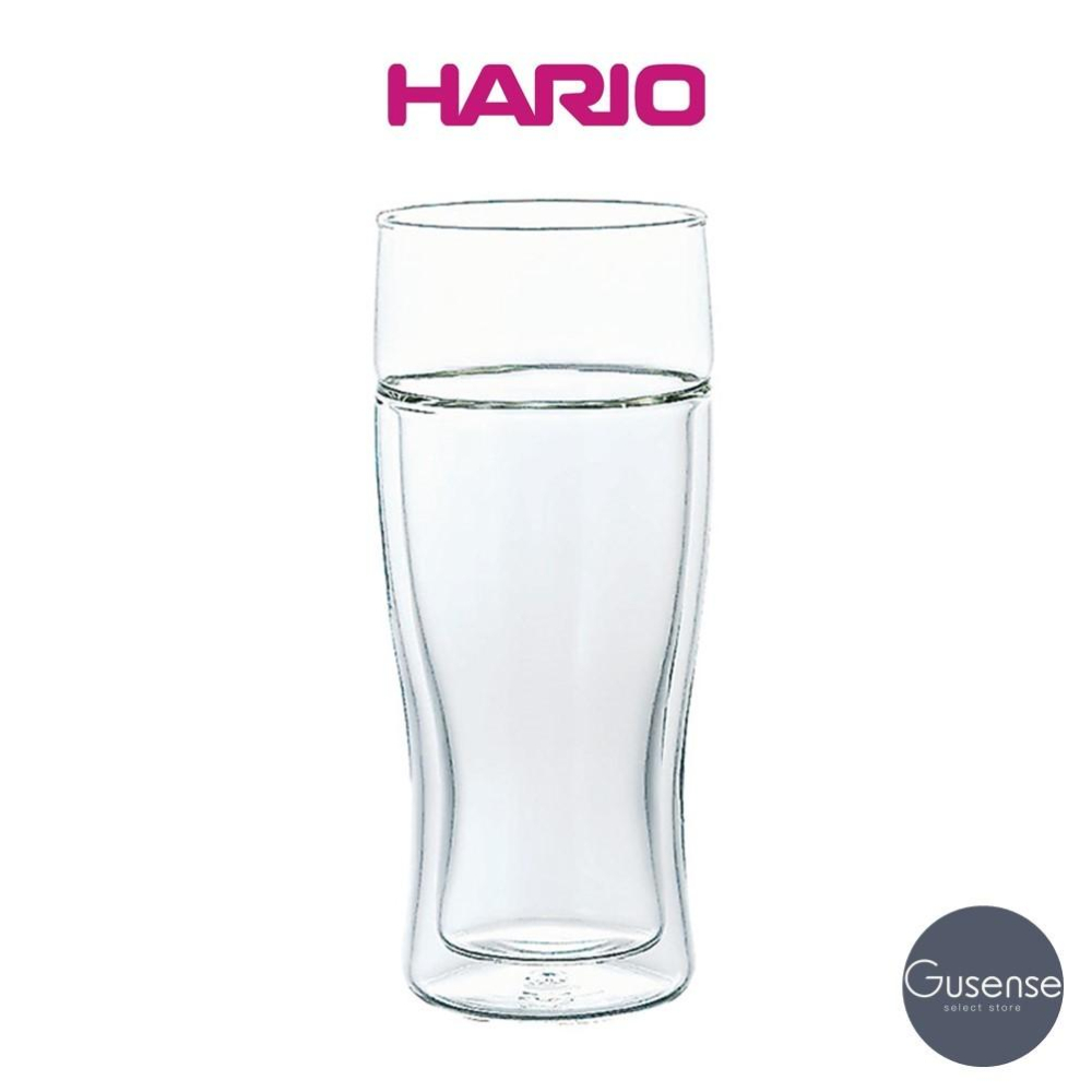 HARIO 雙層玻璃啤酒杯380 耐熱玻璃杯 飲料杯 水杯 TBG-380 Gusense Select 現貨 - Hario Cores Chez Renée法式奶酥醬 品牌旗艦店 ...