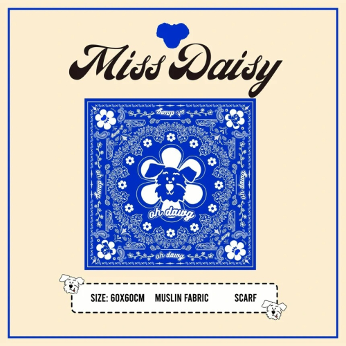 Sea品牌Oh Dawg NAVY BLUE Scarf - 泰韓米果現貨賣場 - iOPEN Mall
