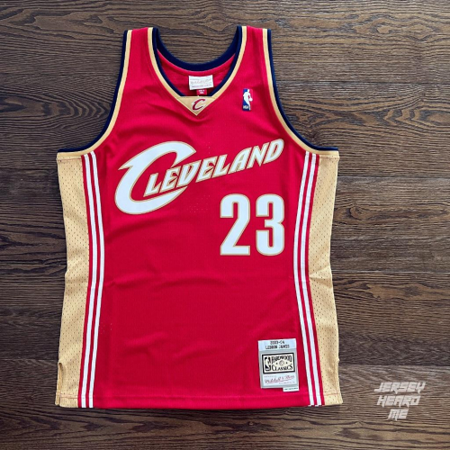 【球衣藏家】Lebron James LBJ 騎士 新人年 M&N HWC Swingman 球迷版 NBA 球衣 - NBA球衣藏家 ...