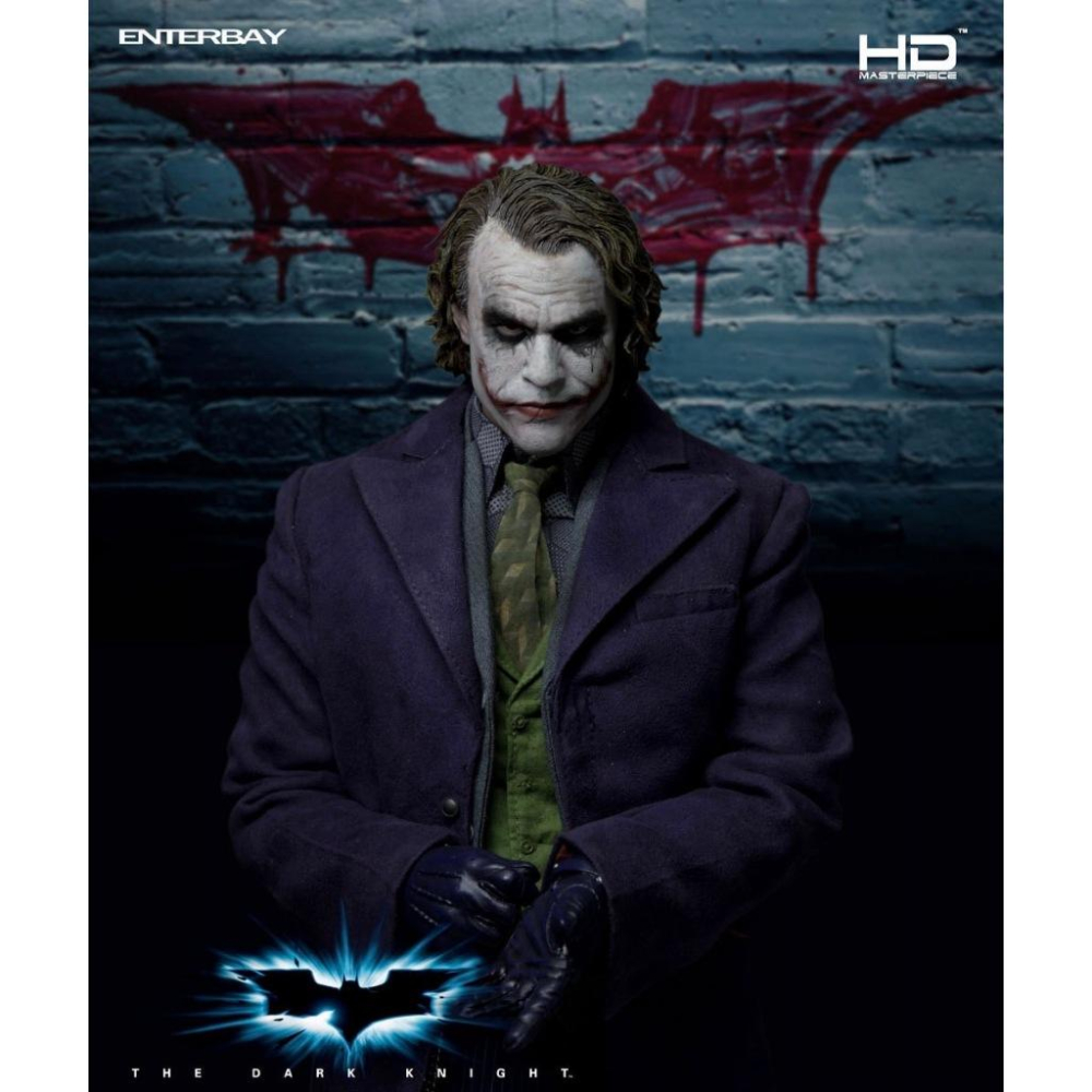 【Top1玩具店】現貨 ENTERBAY 1/4 18吋 小丑 joker 希斯萊傑 蝙蝠俠 黑暗騎士 - 桃園TOP 1 玩具店 ...