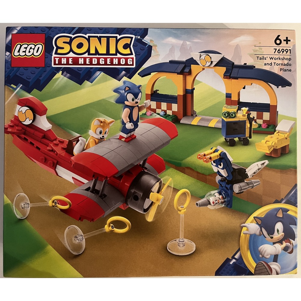LEGO 76991 SONIC系列-Tails＇ Workshop and Tornado Plane - 傑克高小賣店 - iOPEN Mall