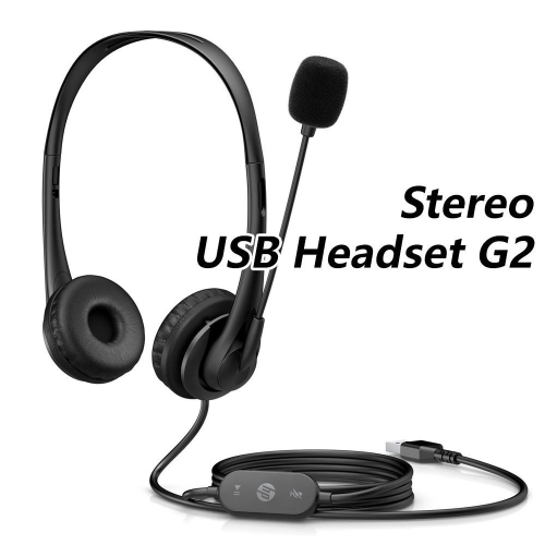 【HP展售中心】HP Stereo USB Headset G2【428K6AA】立體聲USB耳機【現貨】 - HP 惠普品牌展售中心 ...