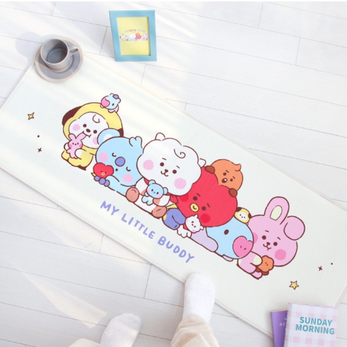 BT21 My Little Buddy 長版防滑腳踏墊 - 日韓萌物代購 - iOPEN Mall