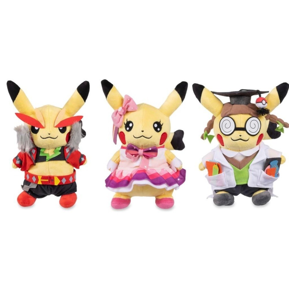 ️現貨⬅️ 英國寶可夢中心 變裝 皮卡丘 偶像 博士 搖滾 Pokemon Cosplay Pikachu idol - humi8ni ...