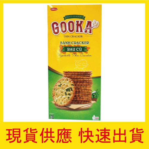 【甩甩妹小舖】現貨 Gooka 古卡香蔥脆餅 180g 五辛素 - 甩甩妹小舖-進口零食專賣店 - iOPEN Mall