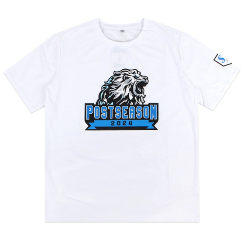 【代購】KBO 韓國職棒 三星獅 2024年 季後賽 紀念短T 主場白款 - HSY 好想贏 韓國職棒代購 - iOPEN Mall