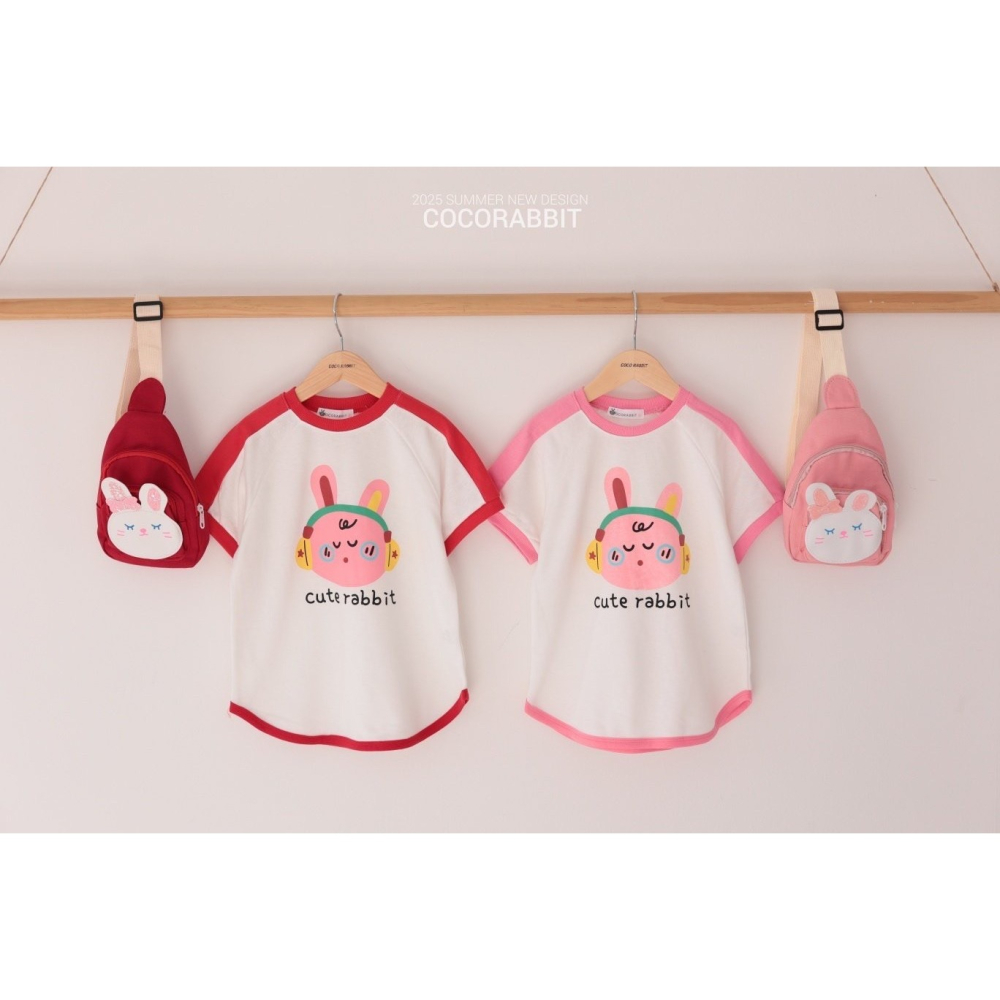 預購)Jump!點點童裝‧韓國童裝Cocorabbit 夏季新款‧滾邊兔兔長板洋裝(附包包) - ．Jump點點童裝． - iOPEN Mall