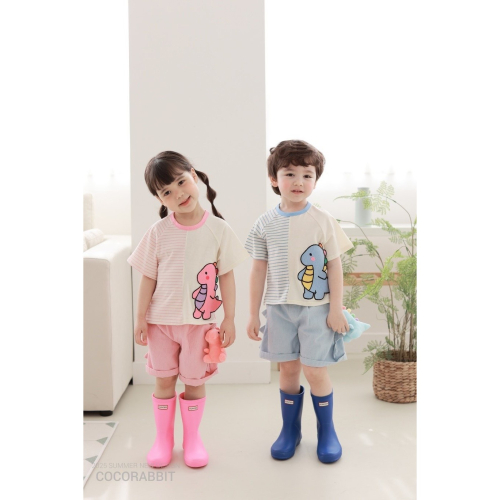 預購)Jump!點點童裝‧韓國童裝Cocorabbit 夏季新款‧恐龍造型上衣 - ．Jump點點童裝． - iOPEN Mall