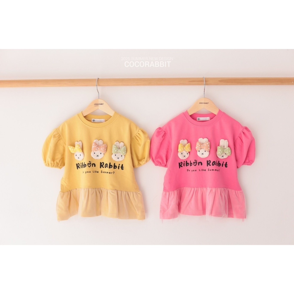 預購)Jump!點點童裝‧韓國童裝Cocorabbit 夏季新款‧小兔子造型短洋 - ．Jump點點童裝． - iOPEN Mall